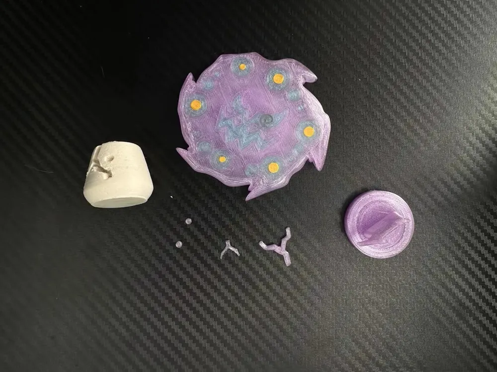 Pokémon Spiritomb Fidget Toy, no AMS required - Free 3D Print Model ...