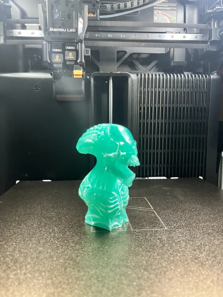 skull of alien - Free 3D Print Model - MakerWorld