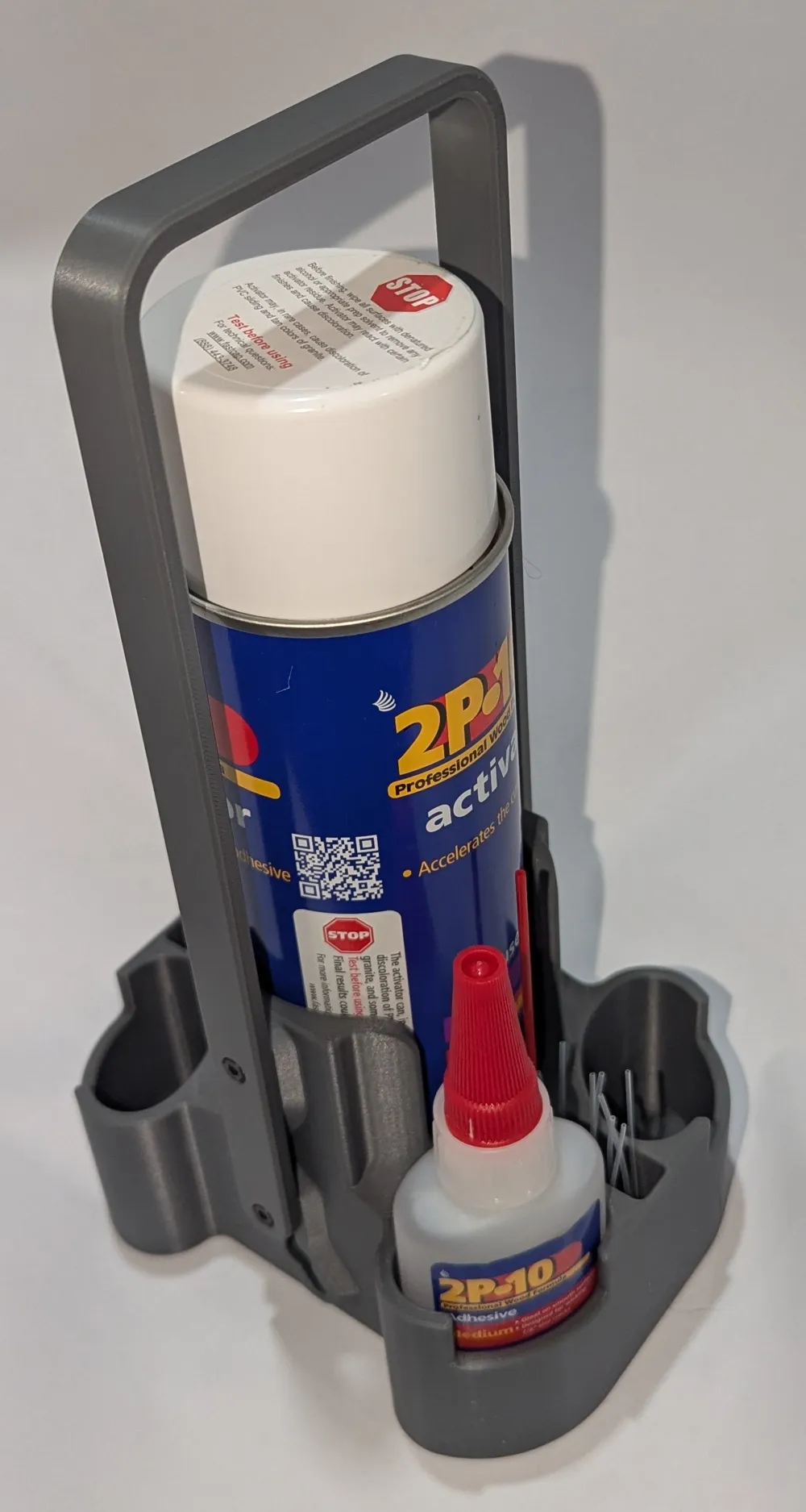 2P-10 CA Glue Caddy - Basic - Free 3D Print Model - MakerWorld