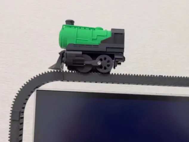 Monitor Train Track by 壹扬lab - MakerWorld