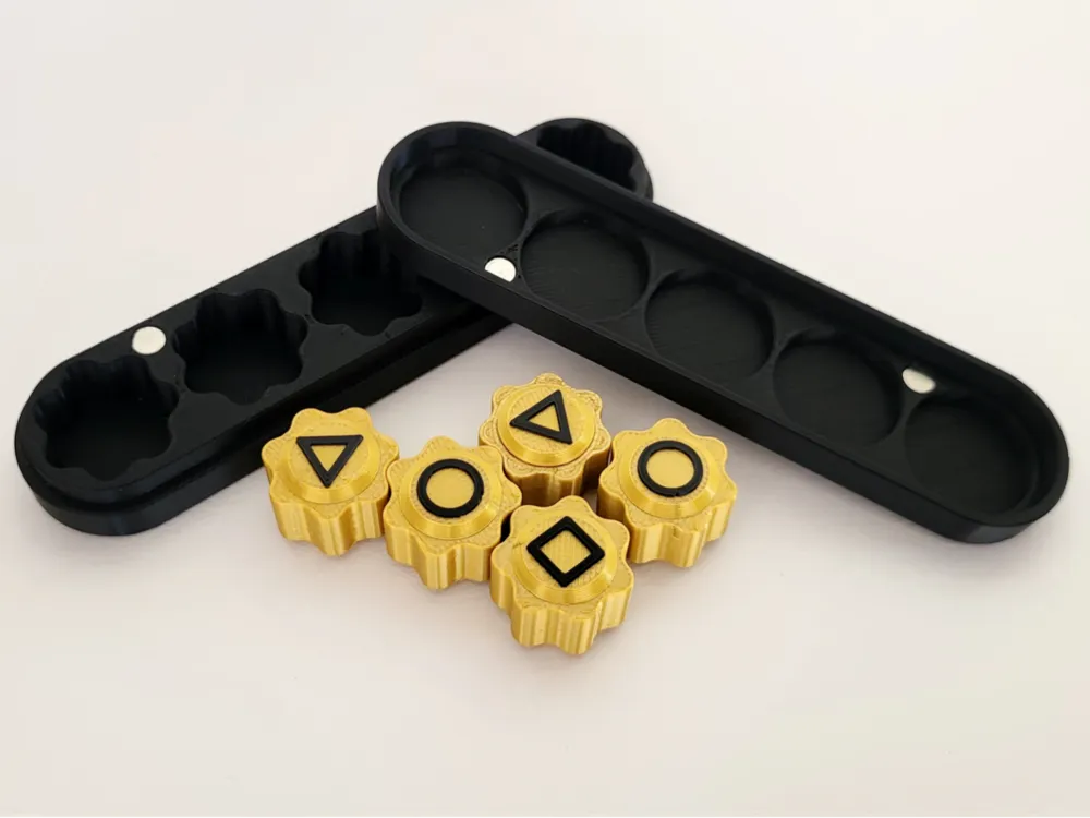 Premium Gonggi Gongi Squid Game with magnetic case by miglo - MakerWorld