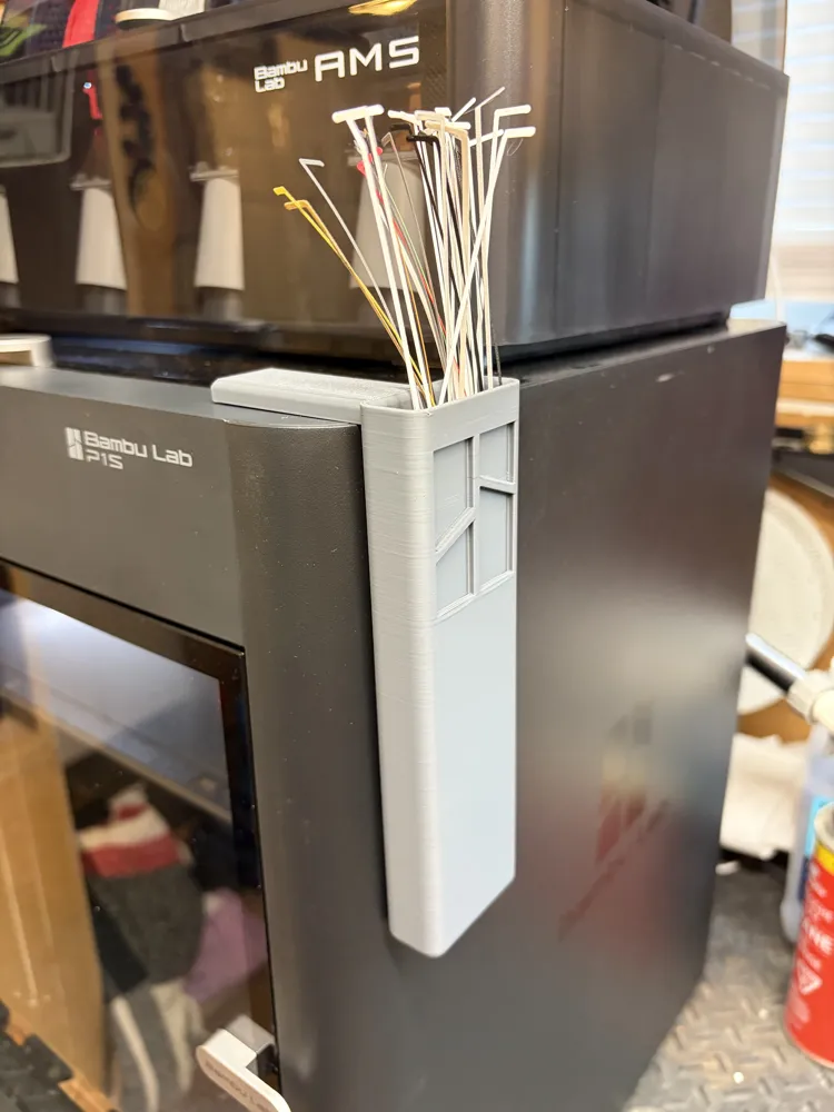 Poop Line Holder for P1S - Free 3D Print Model - MakerWorld