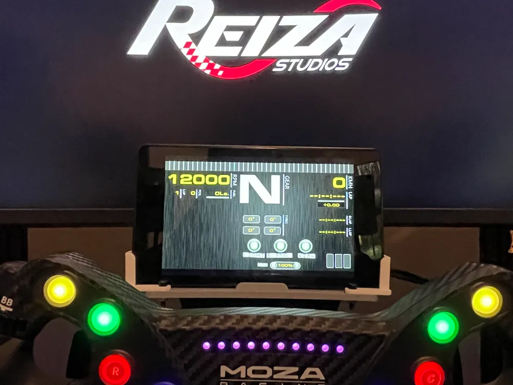 Moza R5/R9/R12 Phone/Tablet Mount Remixed by timtim MakerWorld ...