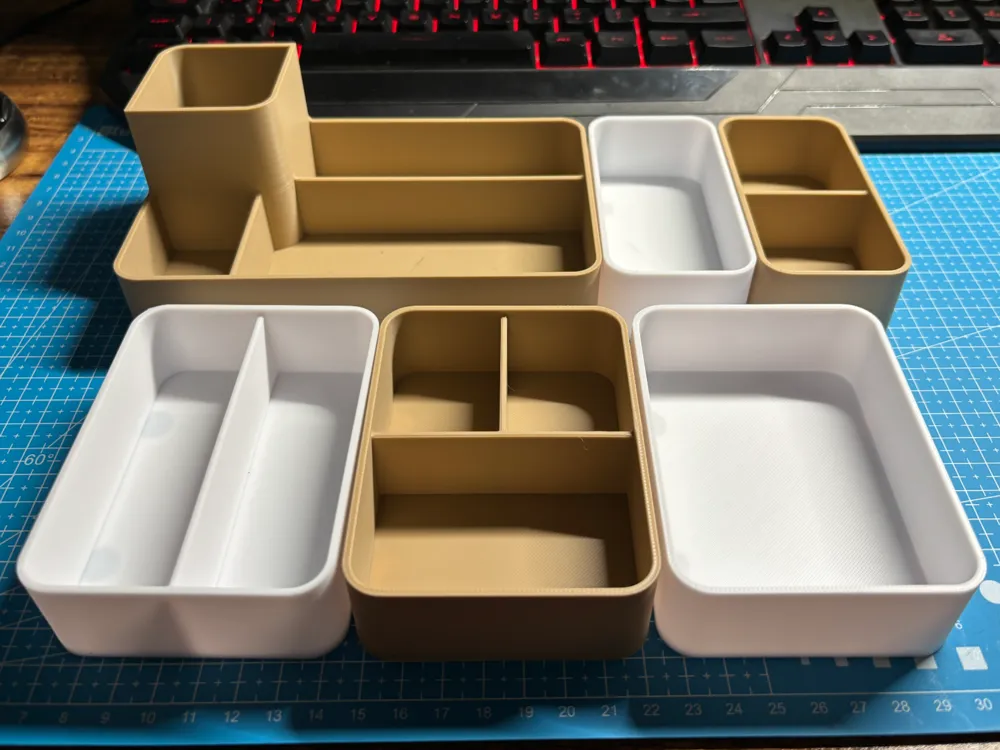 Modular Desk Organizer – Expandable System - Free 3D Print Model ...