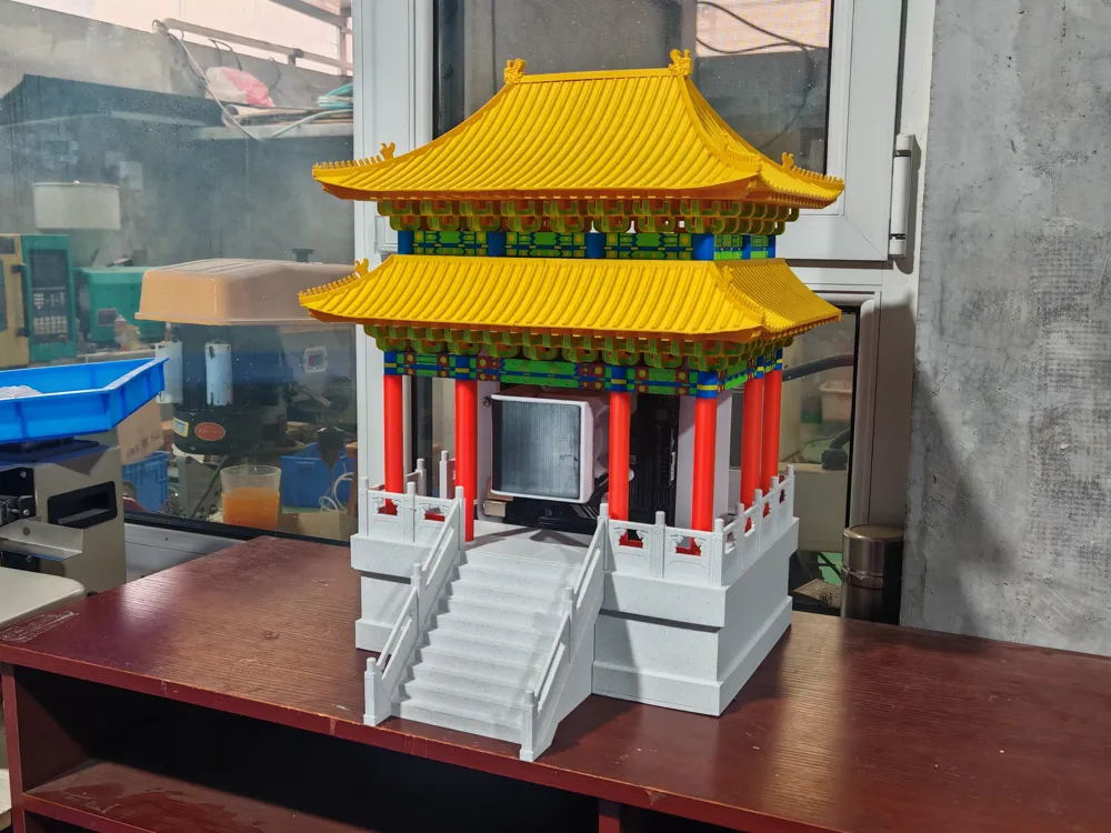 Chinese style open computer case - Free 3D Print Model - MakerWorld