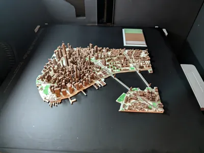 New York City Lower Manhattan 3D Mini (MultiColor) by jarvizar ...