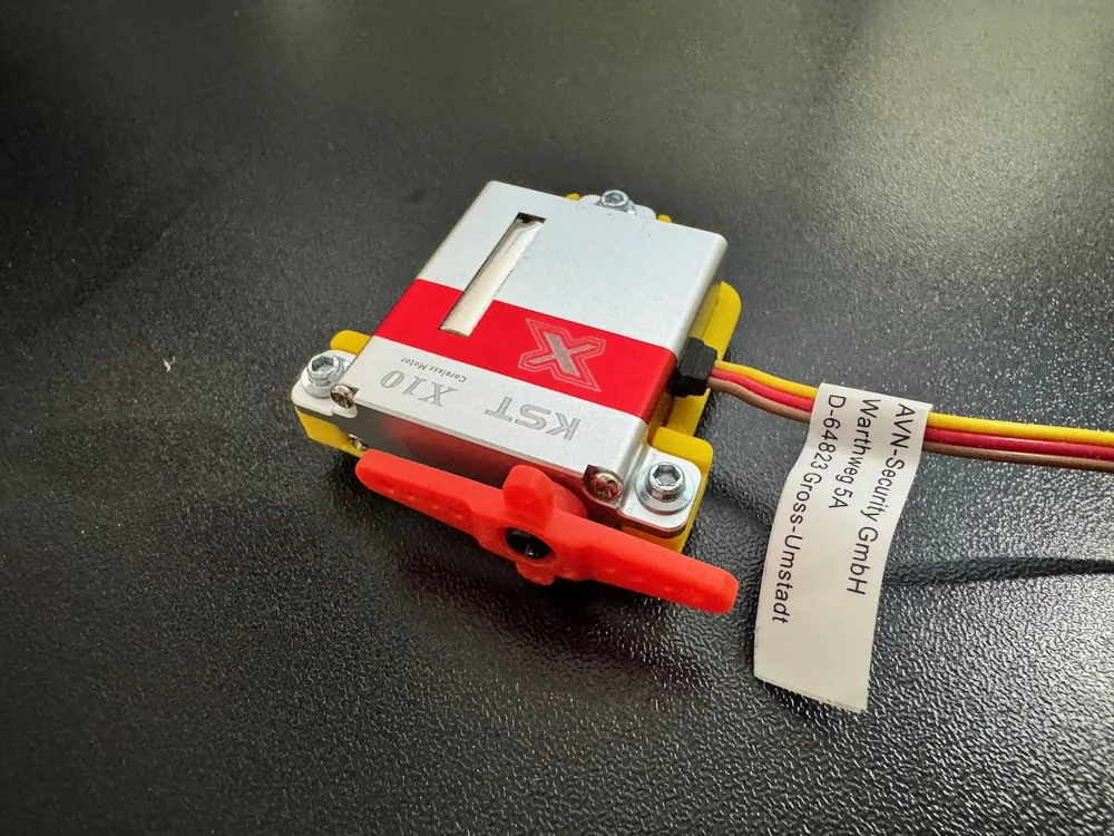 Staffa di montaggio servo ala KST X10 V8 - Modello di stampa 3D ...