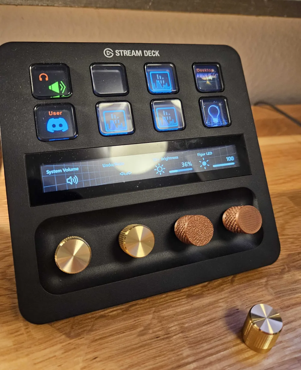 Elgato Stream Deck Plus Knob Remixed by ShelbyCob MakerWorld: Download ...
