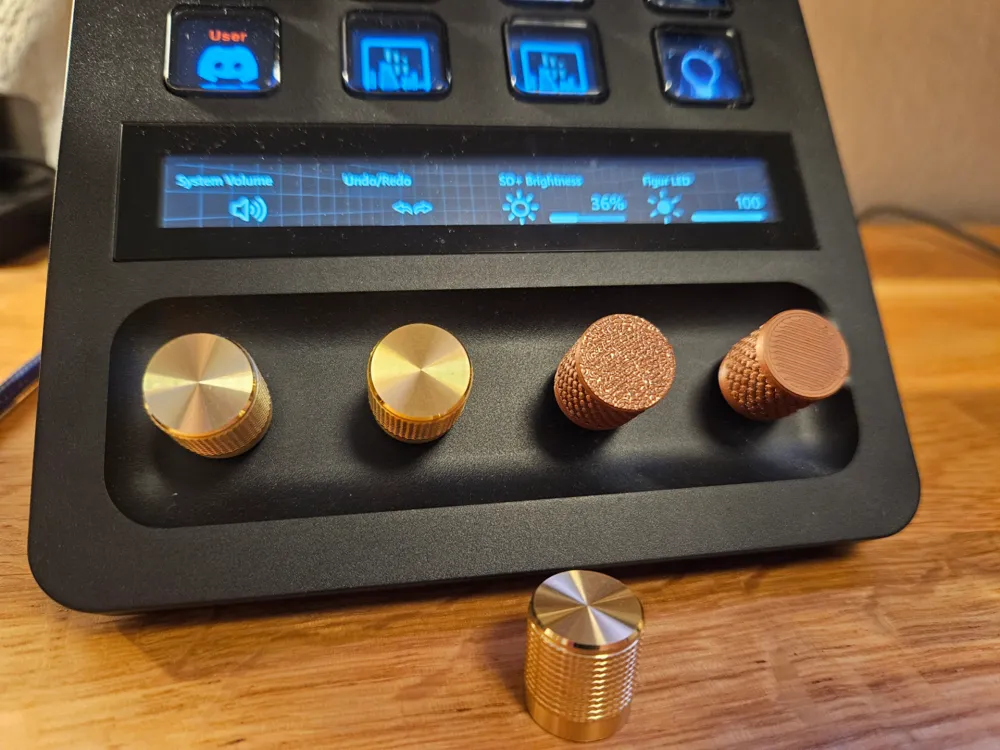 Elgato Stream Deck Plus Knob Remixed by ShelbyCob MakerWorld: Download Free 3D Models