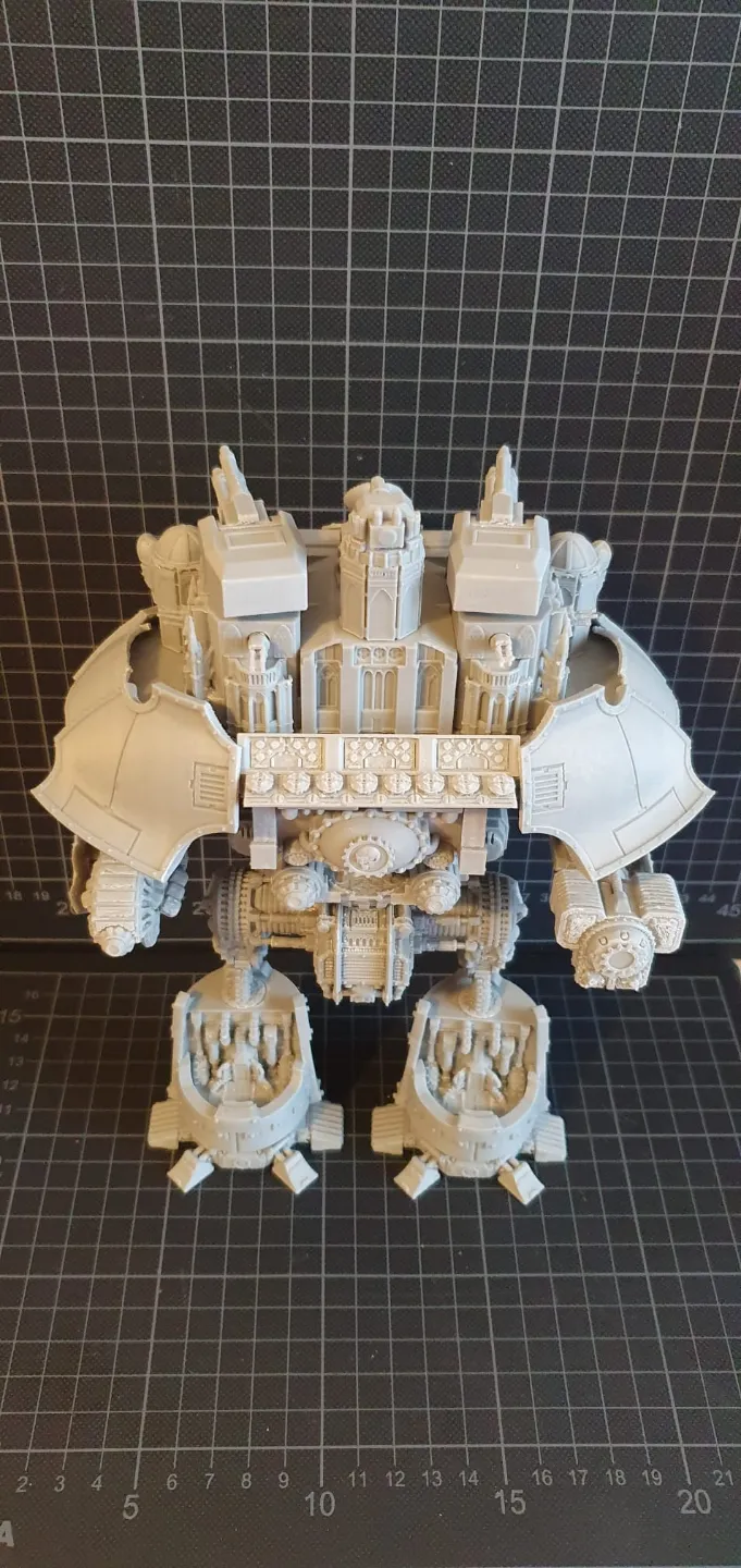 40K Emperor Titan Titanicus Scale Warhammer Remixed by Furijozo ...
