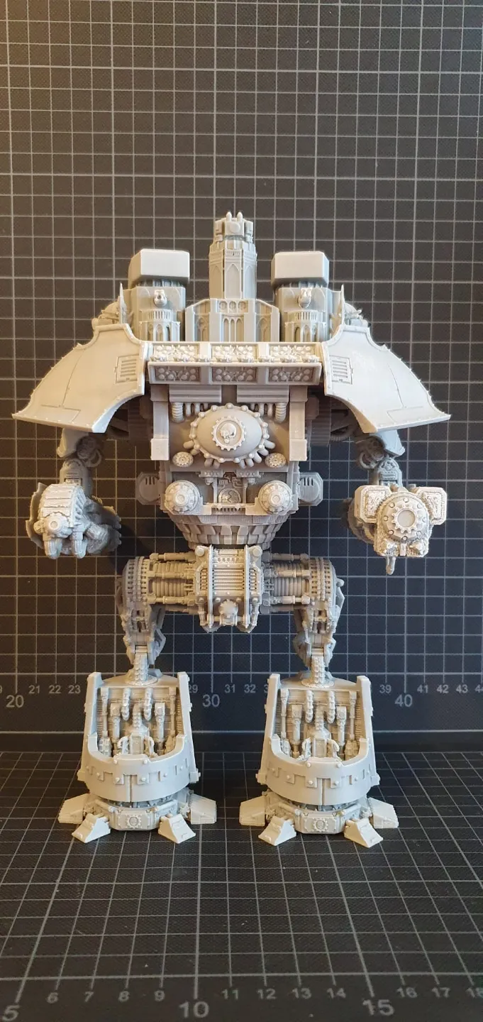 40K Emperor Titan Titanicus Scale Warhammer Remixed by Furijozo - MakerWorld
