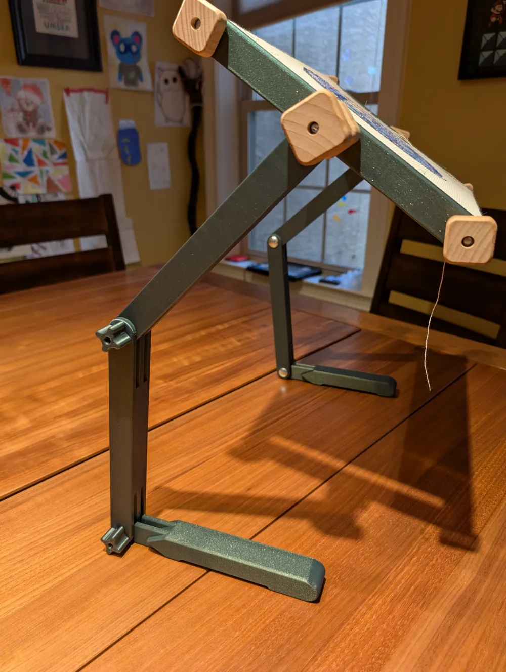 Stand and Parts for Embroidery Scroll Frame by SprocketStudios ...