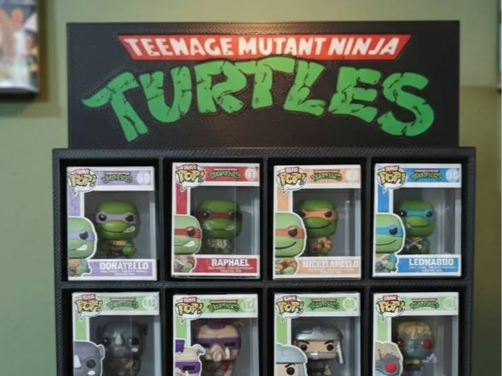 Expositor de mini pops de Tortugas Ninja - Modelo de impresión 3D ...