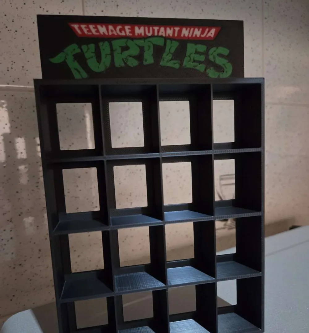 Expositor de mini pops de Tortugas Ninja - Modelo de impresión 3D ...