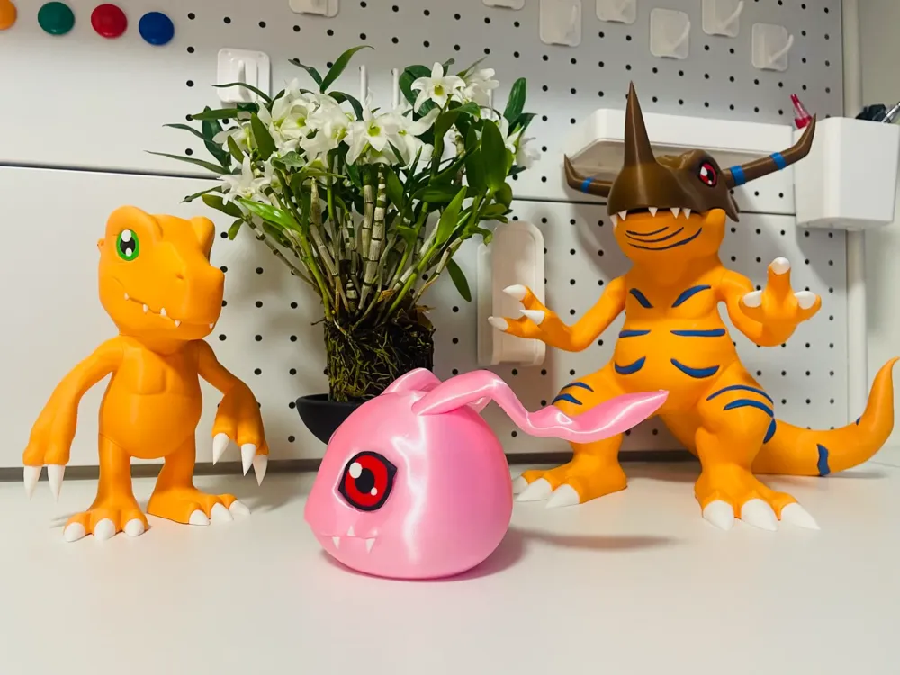 Remastered: Digimon - Koromon (Multi-color Assembly) by 手残的Leo - MakerWorld