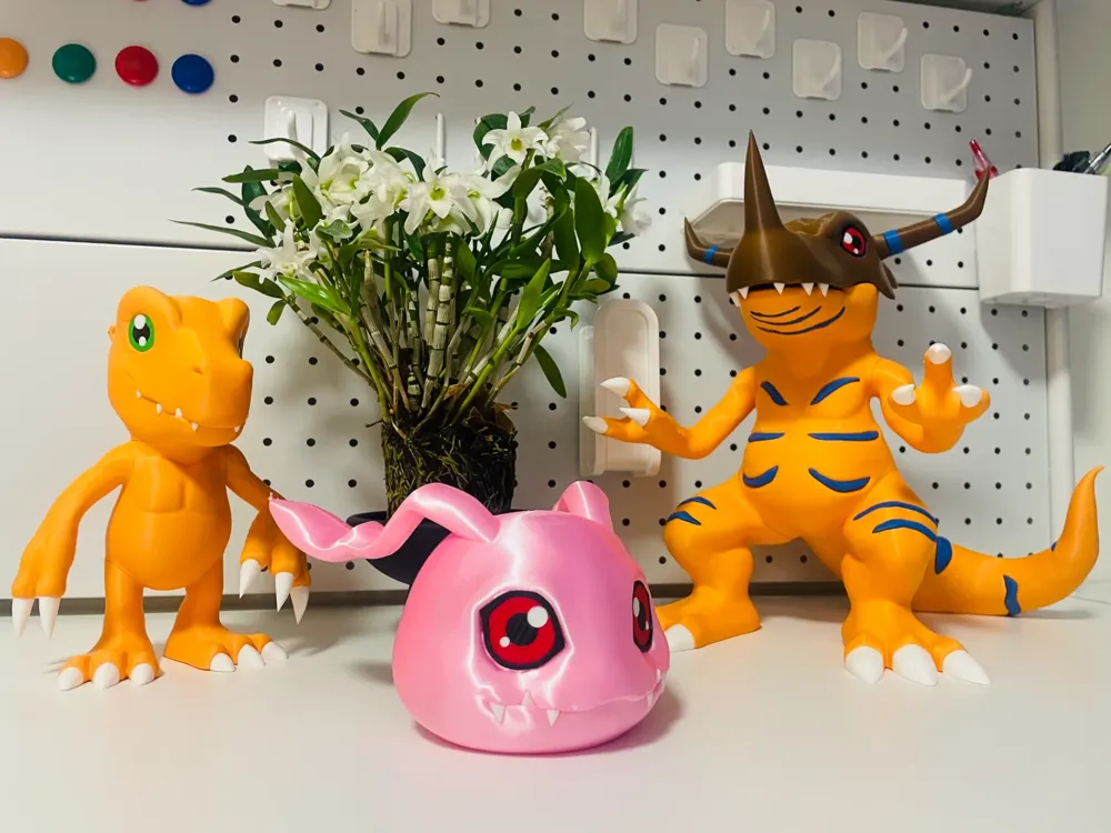 Remastered: Digimon - Koromon (Multi-color Assembly) by 手残的Leo - MakerWorld
