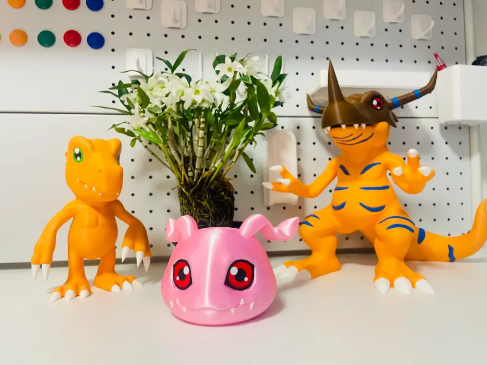 Remastered: Digimon - Koromon (Multi-color Assembly) by 手残的Leo - MakerWorld