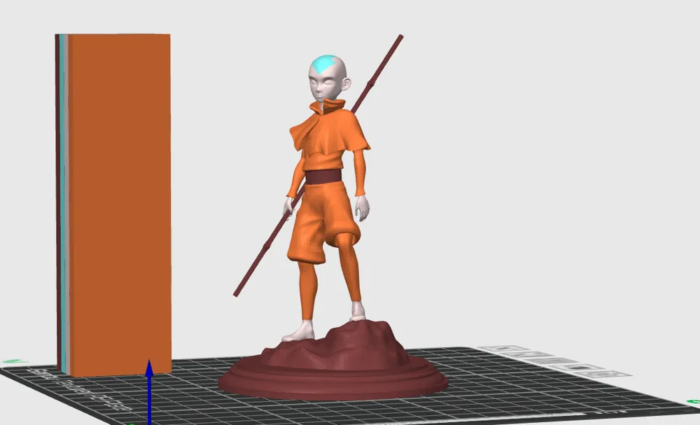 Avatar the legend of Aang (figure) Remixed by Cheap Art - MakerWorld