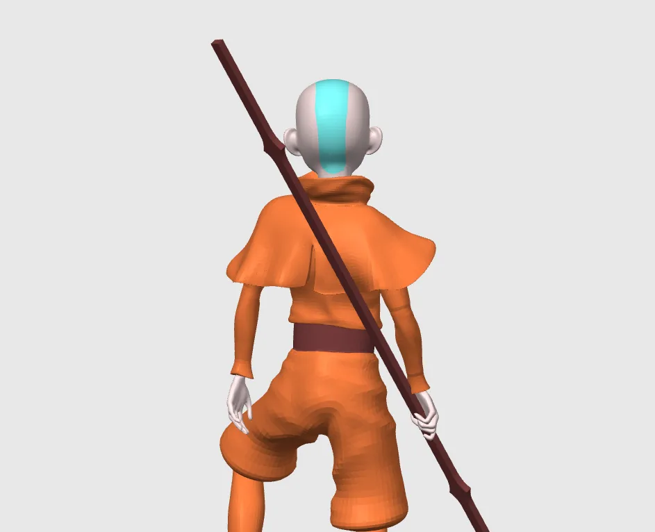 Avatar the legend of Aang (figure) Remixed by Cheap Art - MakerWorld