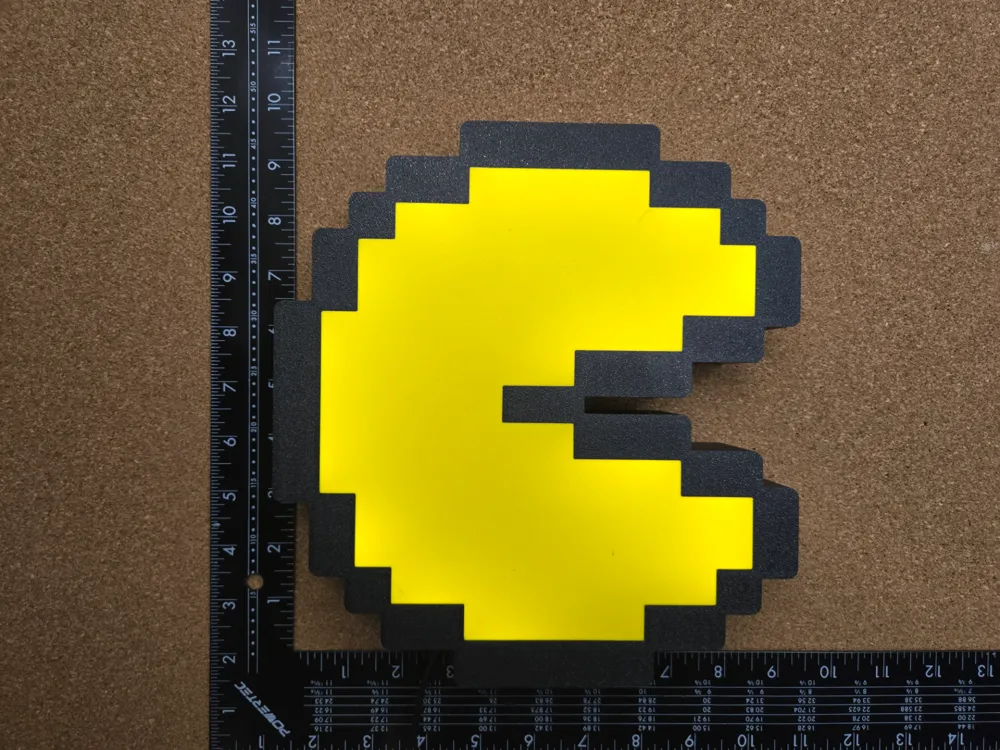 Pixel pacman by Nostalgicprints - MakerWorld