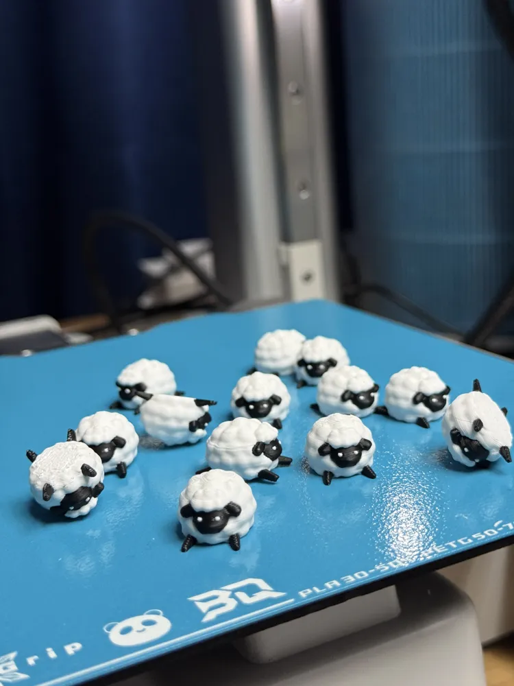 Desktop Mini Sheep - Free 3D Print Model - MakerWorld