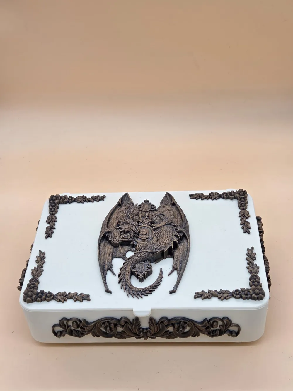 Dragon Style Box with Organizer - Free 3D Print Model - MakerWorld