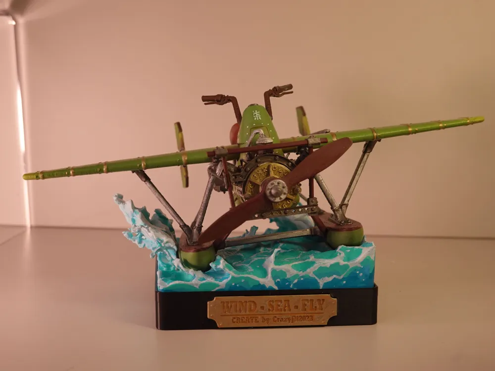 Wind, sea, flight-（Original by CrazyJN） by CrazyJN MakerWorld: Download Free 3D Models