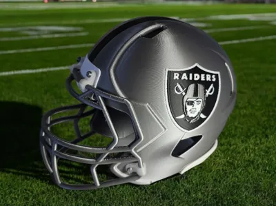 Las Vegas Raiders Football Helmet by fnapier68 MakerWorld: Download ...