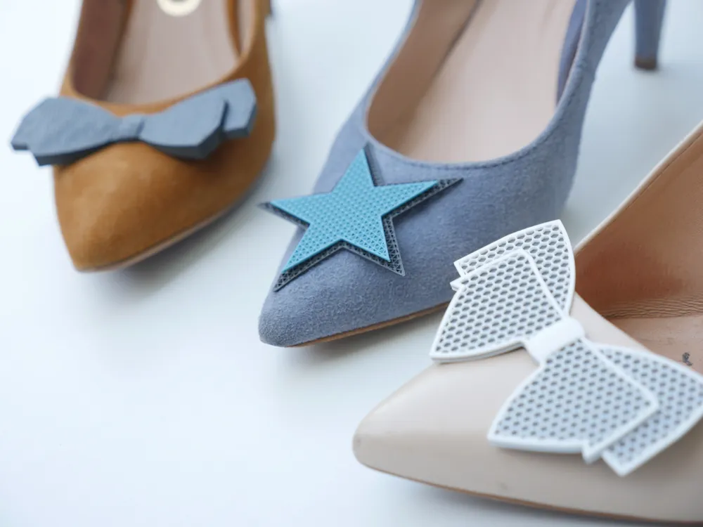 Shoe bows and stars decoration - slicer patterns by kaleen - MakerWorld