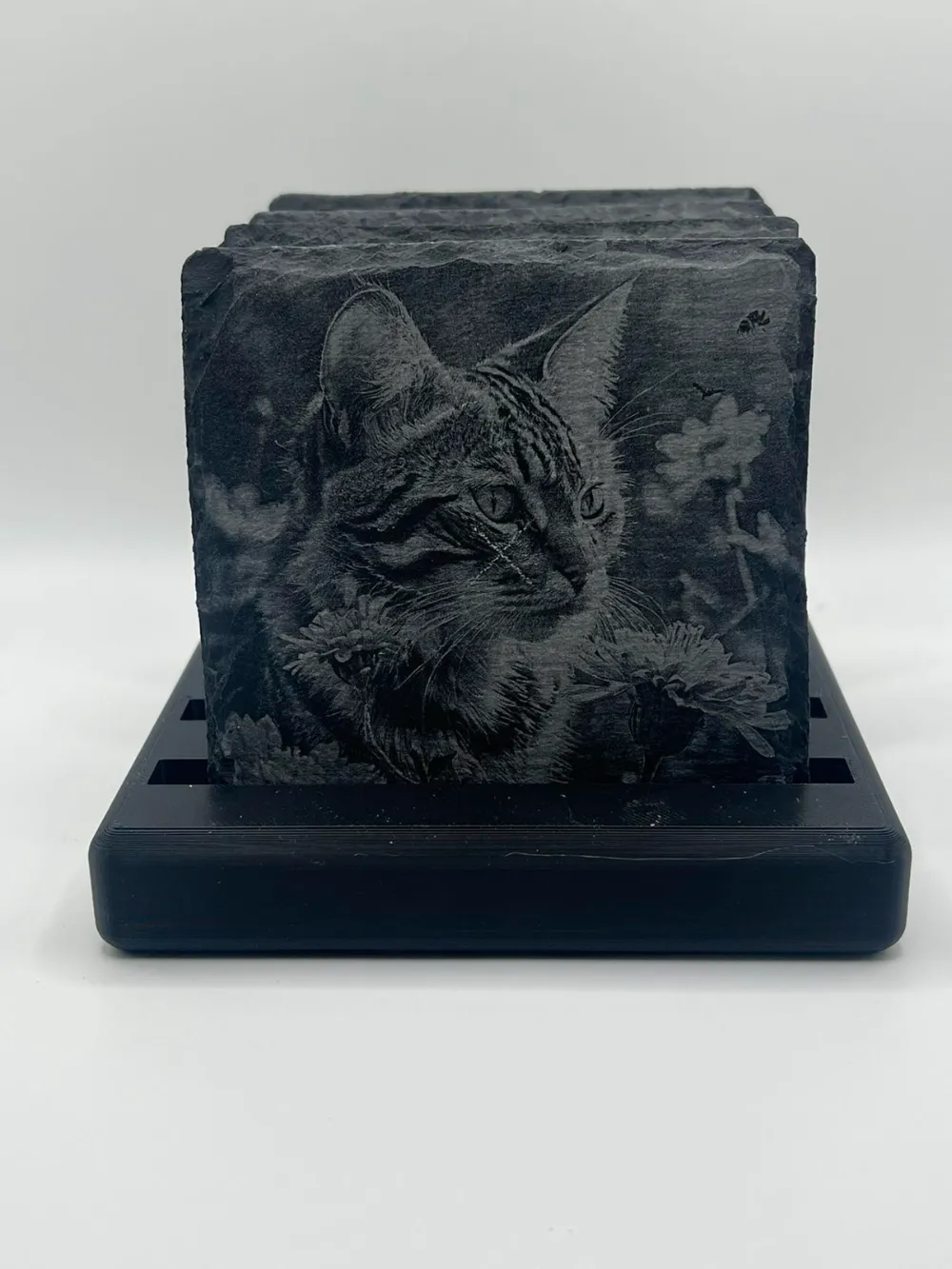 Slate Coaster Display Holder by M2CC - MakerWorld