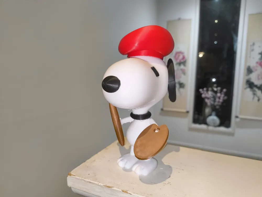 Snoopy the Artist 4 colors No AMS Snoopy in Ginza by Jangyy MakerWorld ...