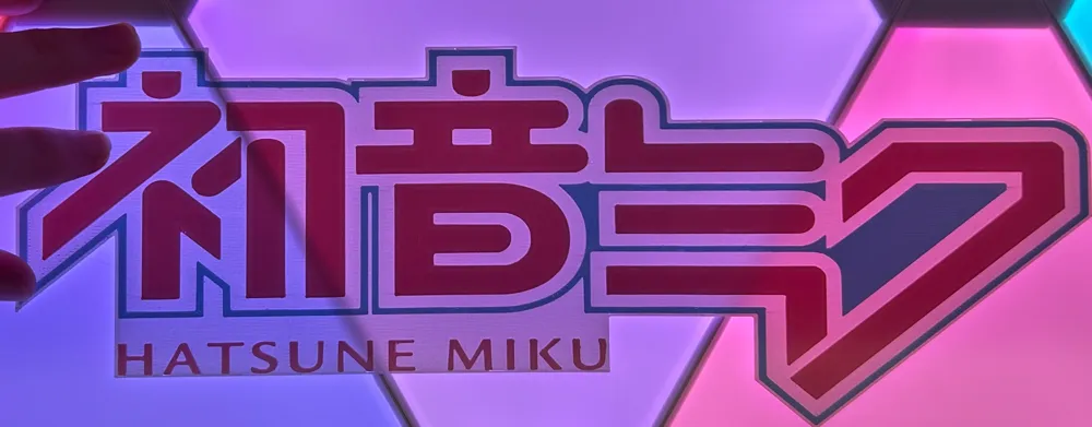 Hatsune Miku Sign - Thin and Light by extravillager - MakerWorld