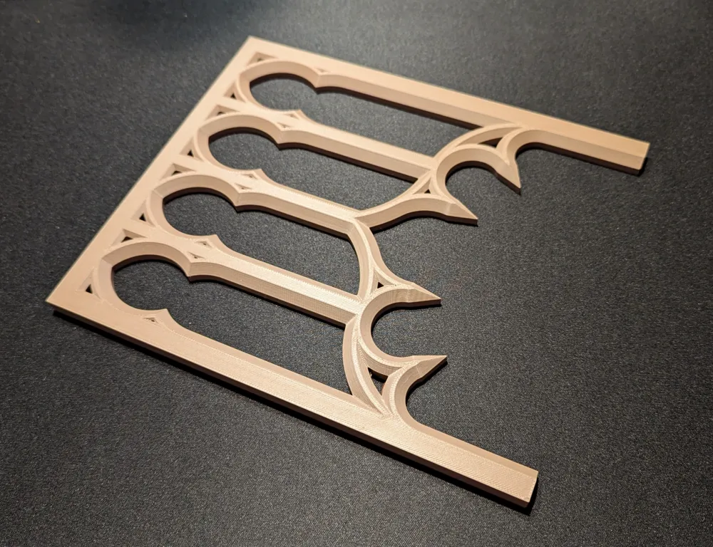 Gothic Style Decorative Molding by Wile E. 3D - MakerWorld