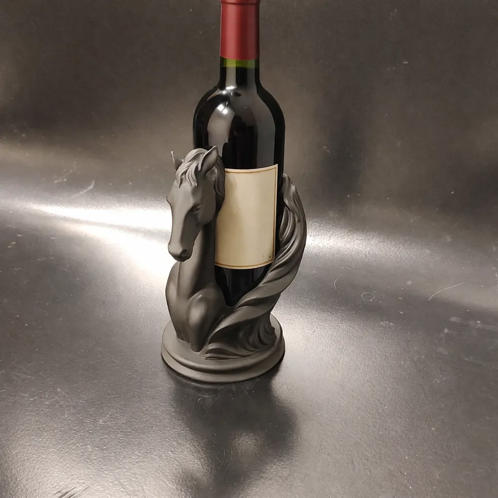 Horse Bottle Holder - Majestic and Elegant - Free 3D Print Model ...