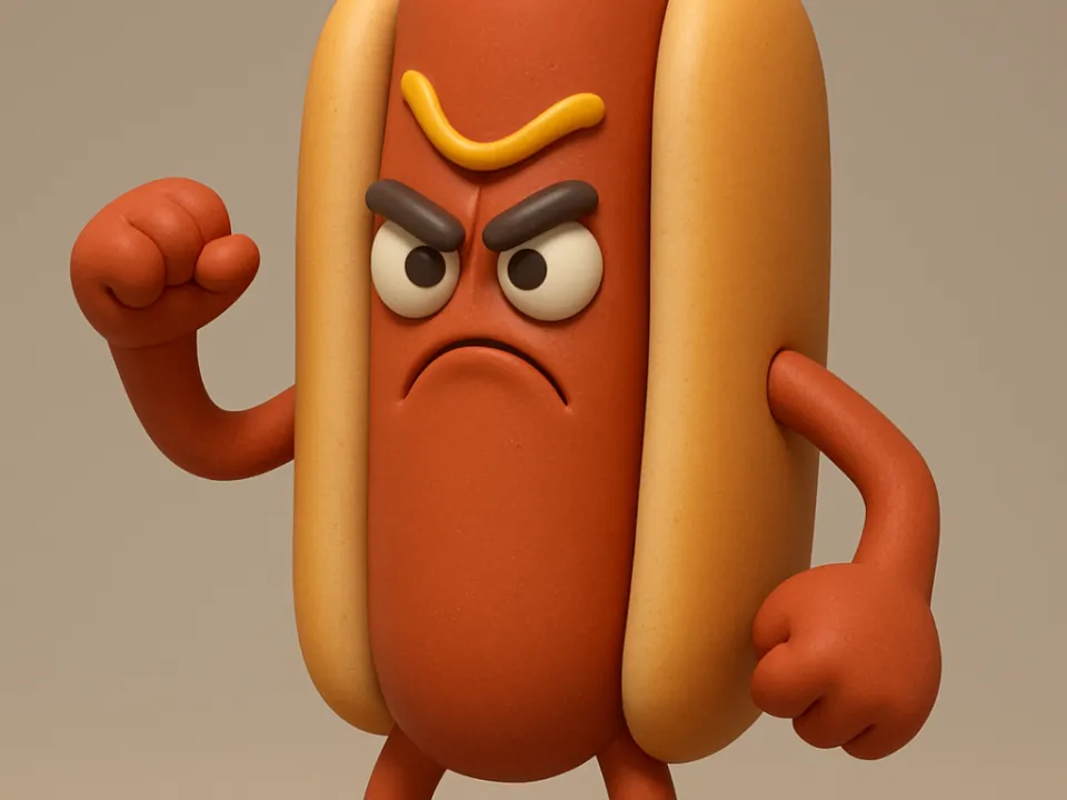 Angry Hotdog by Technicalmustard MakerWorld: Download Free 3D Models