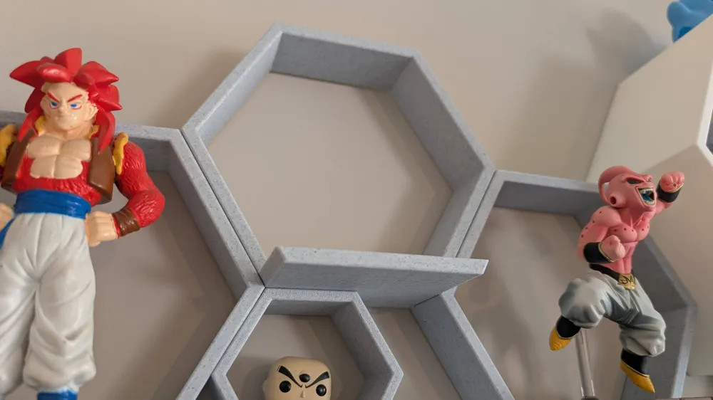 Medium Aero Hexo Shelf by Daniele MakerWorld: Download Free 3D Models