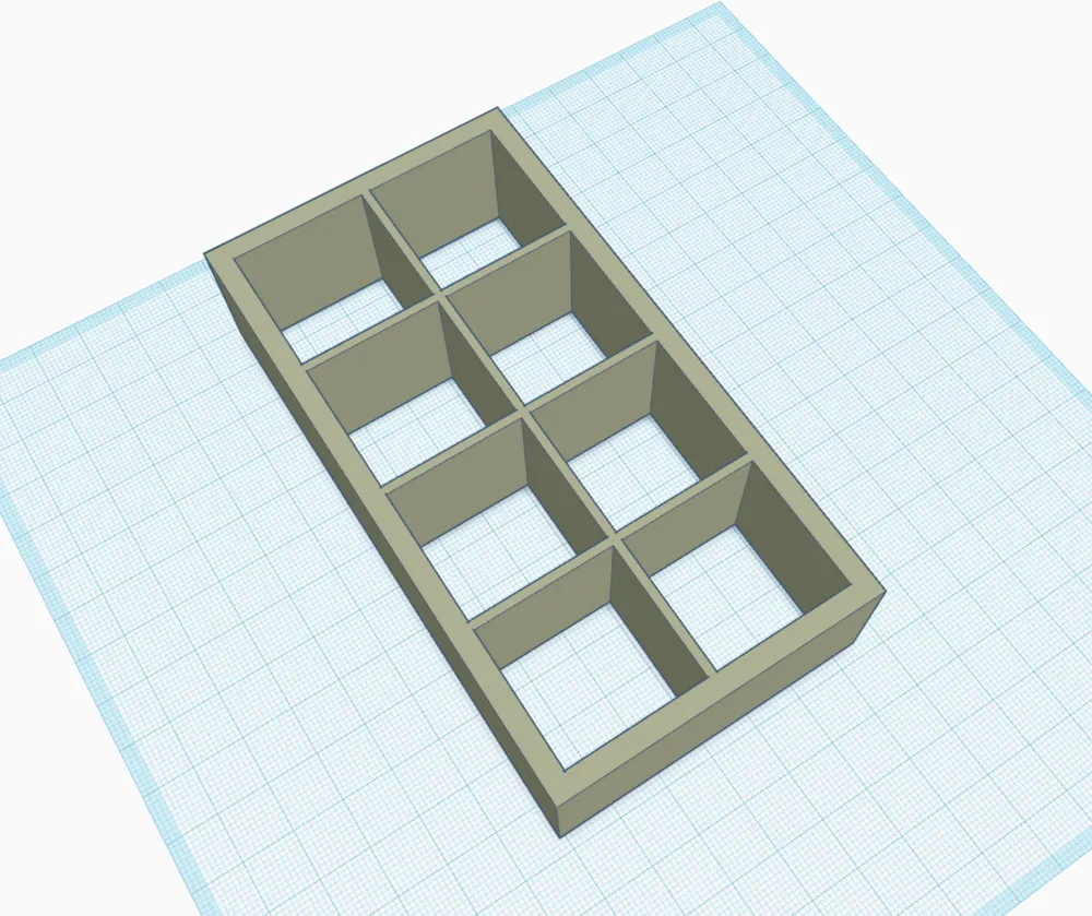 Ikea Kallax for Doll House scale 1:12 by CornmeisterNL - MakerWorld