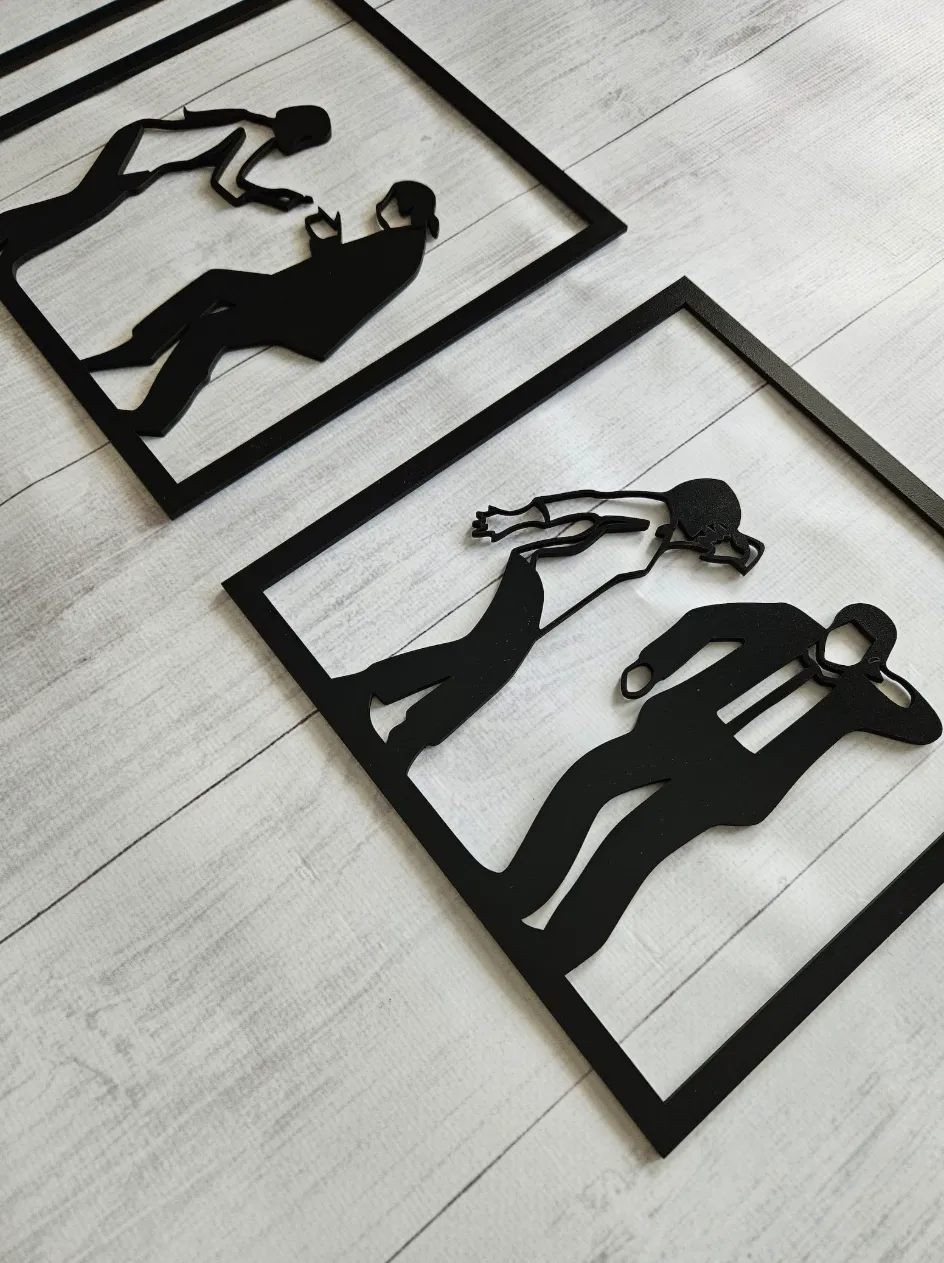 Baile de Pulp Fiction - Vincent & Mia Arte de Pared - Modelo de ...