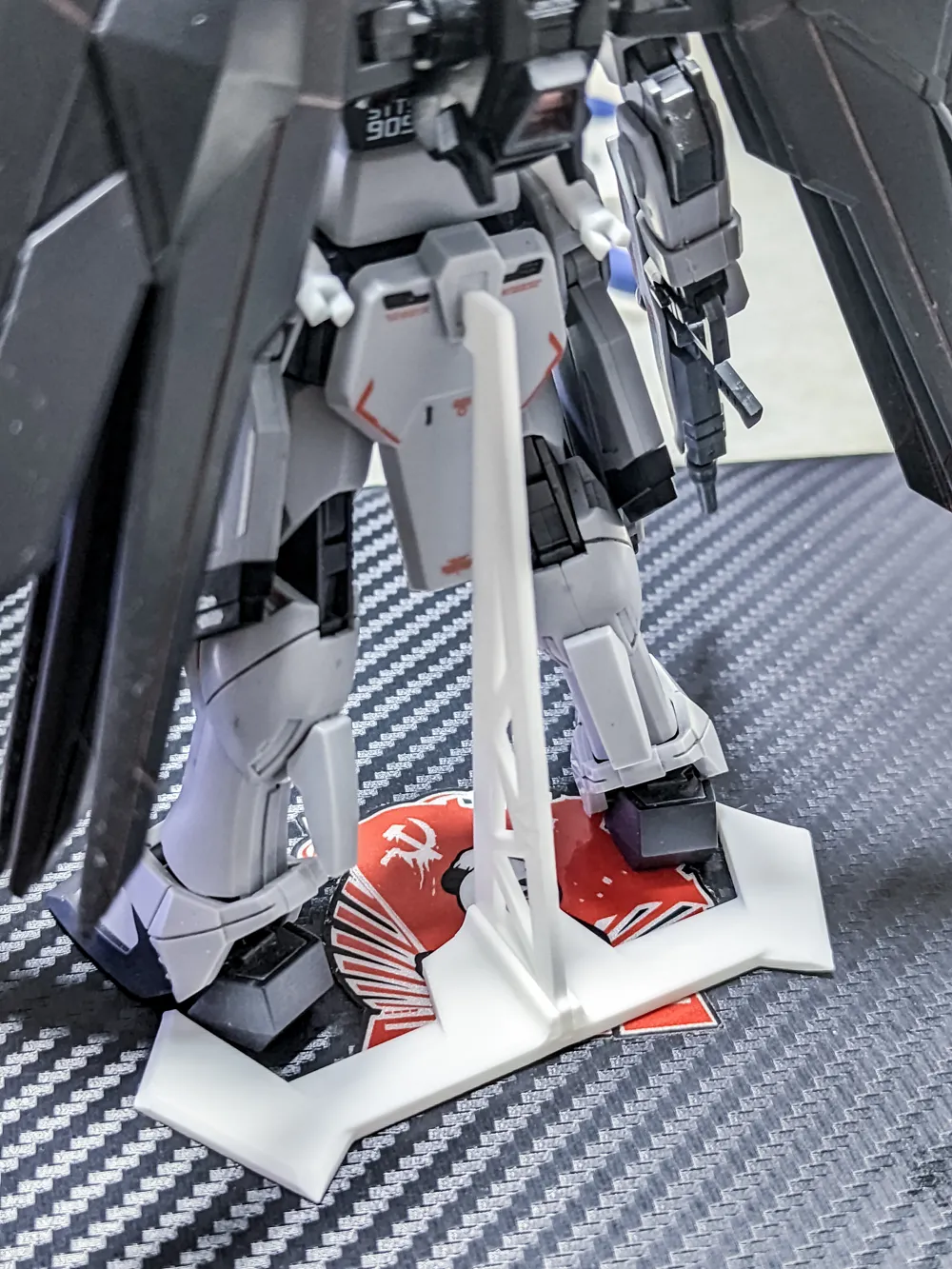 HG Freedom Gundam Standing Pose Art Support by Jehovah MakerWorld ...