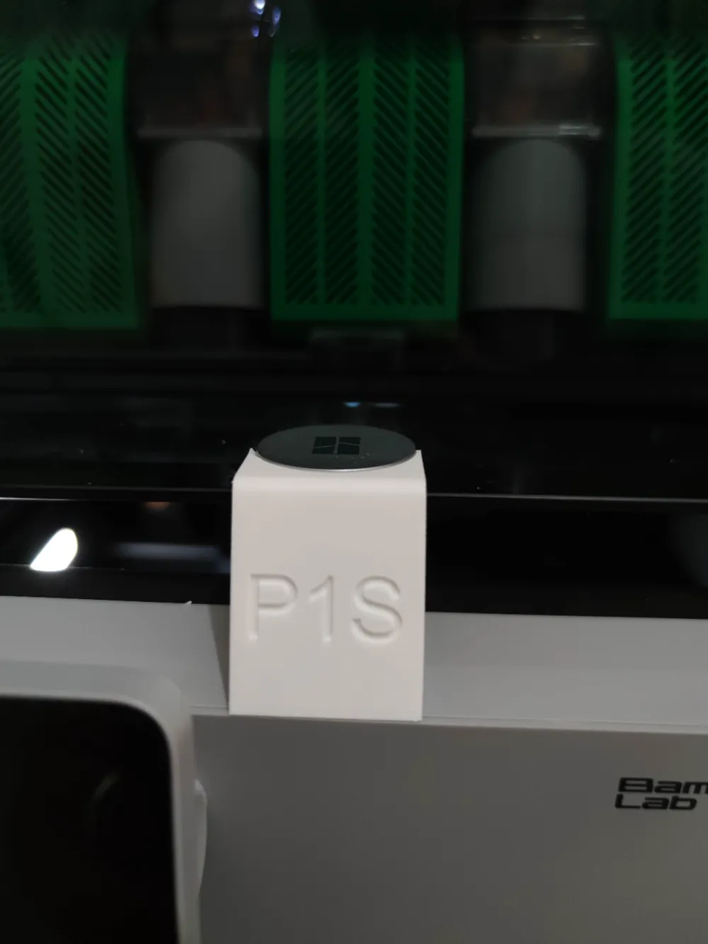 Top Glass Riser Bambu Lab P1S Remixed by Buddha - MakerWorld