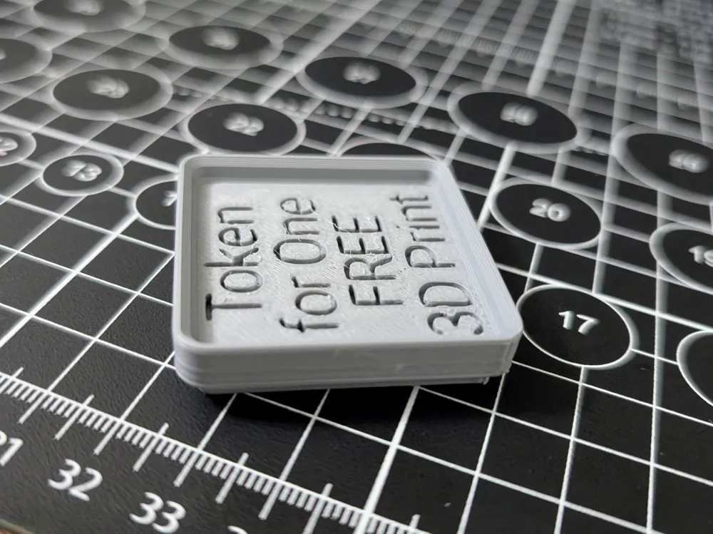 Stackable Token for One Free 3D Print Gridfinity by AndrewVolk - MakerWorld
