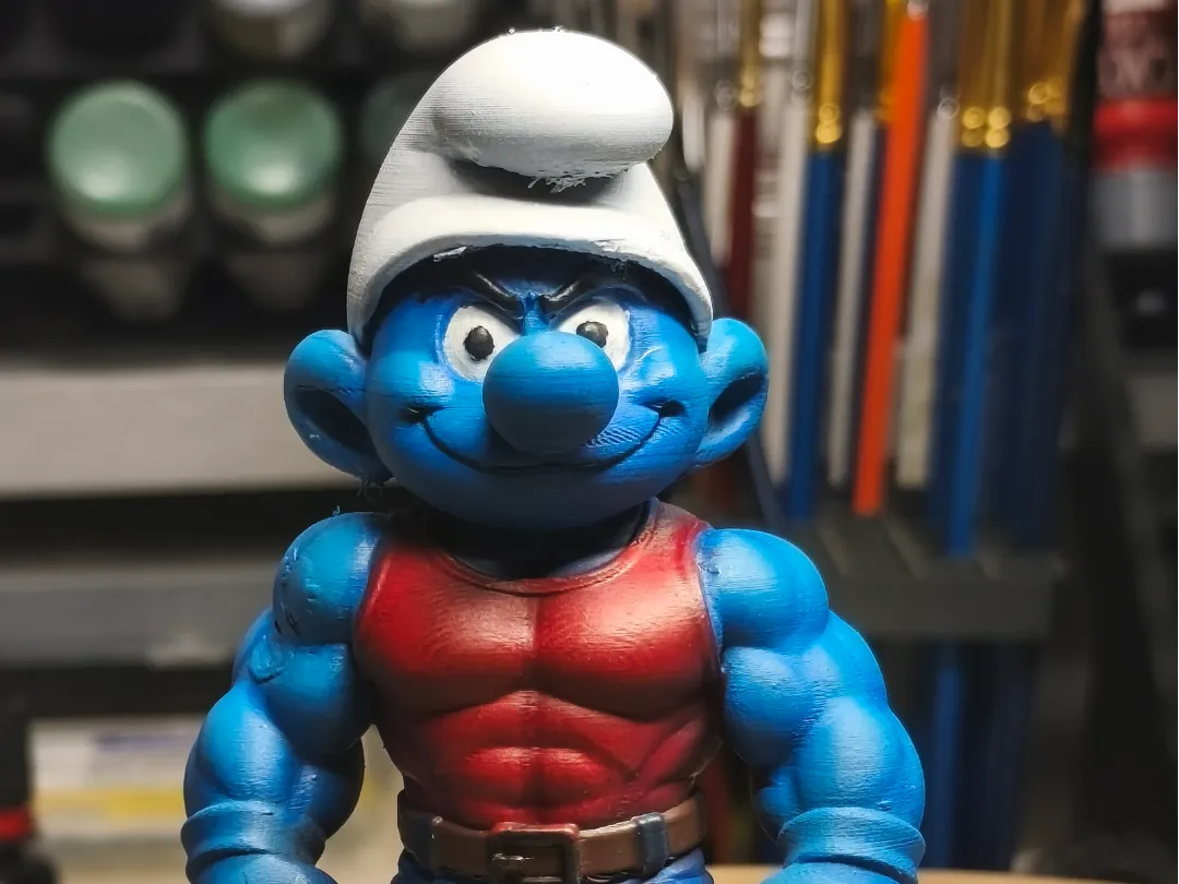Hefty Smurf by sandi MakerWorld: Download Free 3D Models
