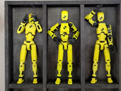 Female Crash Test Dummy 13 6" and original scale - Free 3D Print Model ...