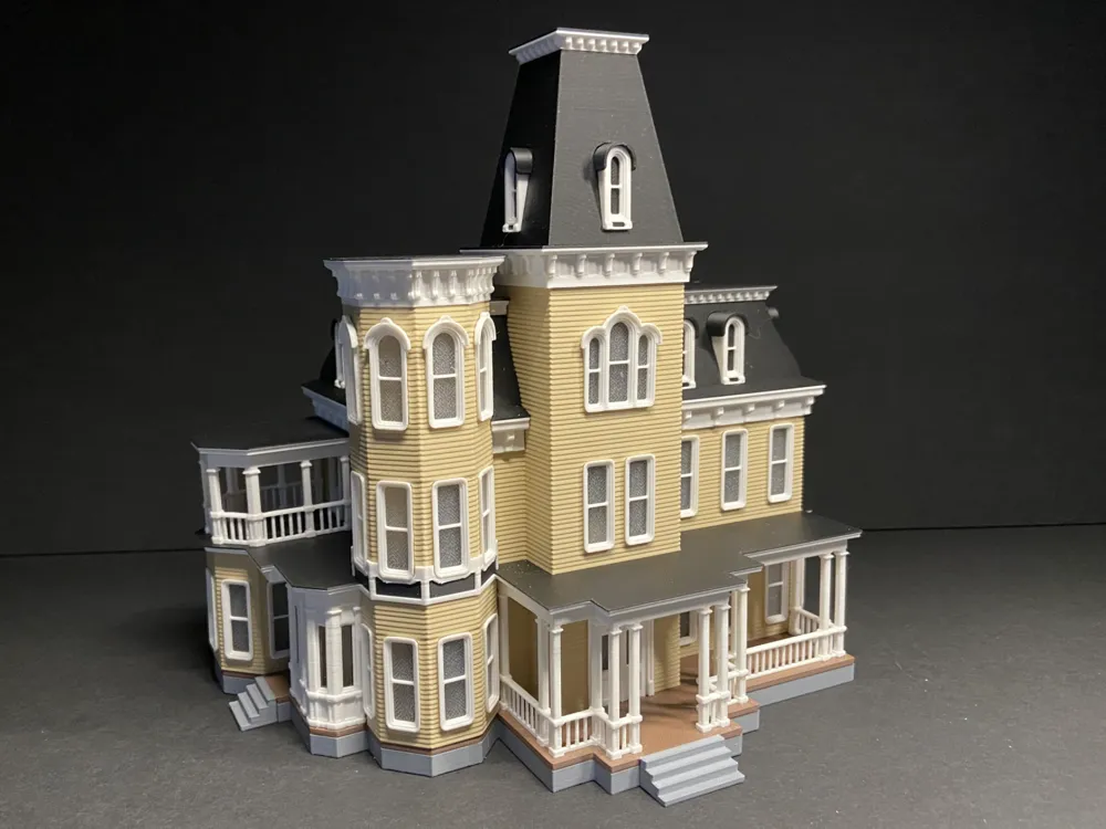 Victorian House #1, HO Scale - Free 3D Print Model - MakerWorld