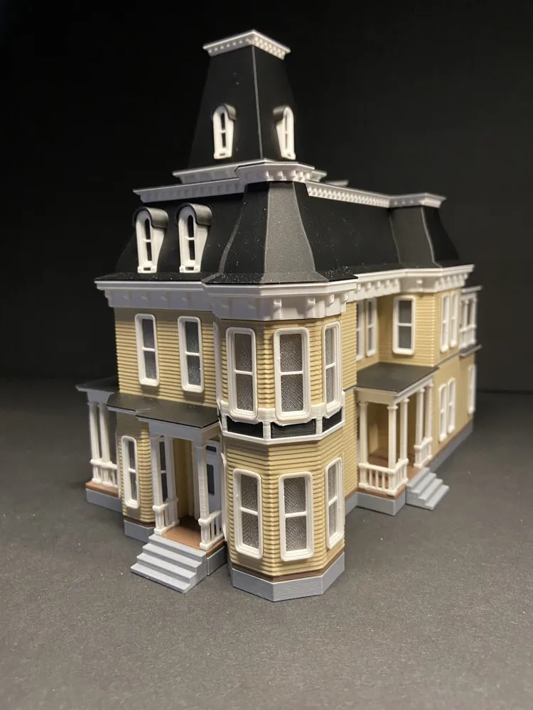 Victorian House #1, HO Scale - Free 3D Print Model - MakerWorld