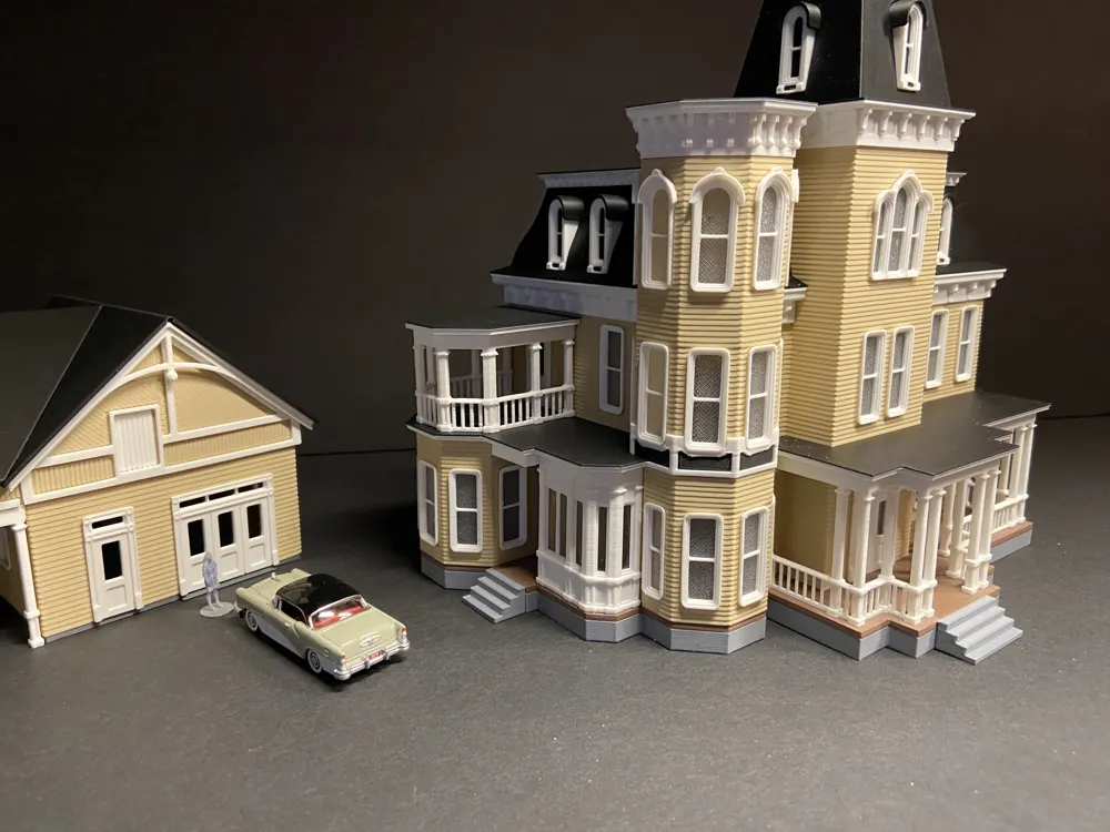 Victorian House #1, HO Scale - Free 3D Print Model - MakerWorld