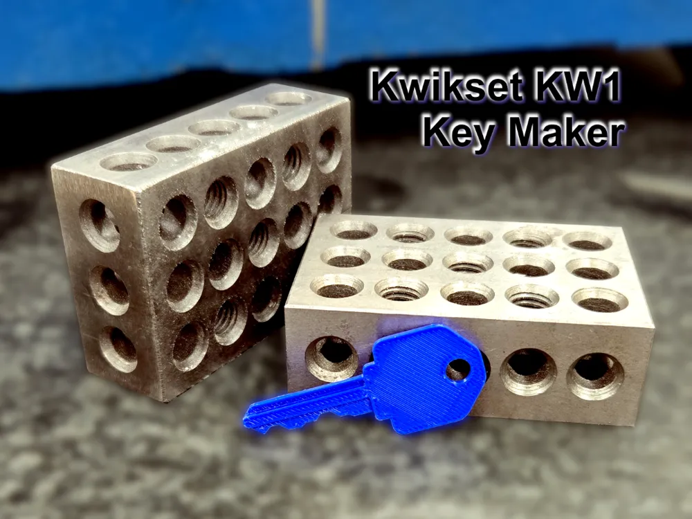 Kwikset KW1 Key Maker - Make real *working* keys by Westnq MakerWorld ...