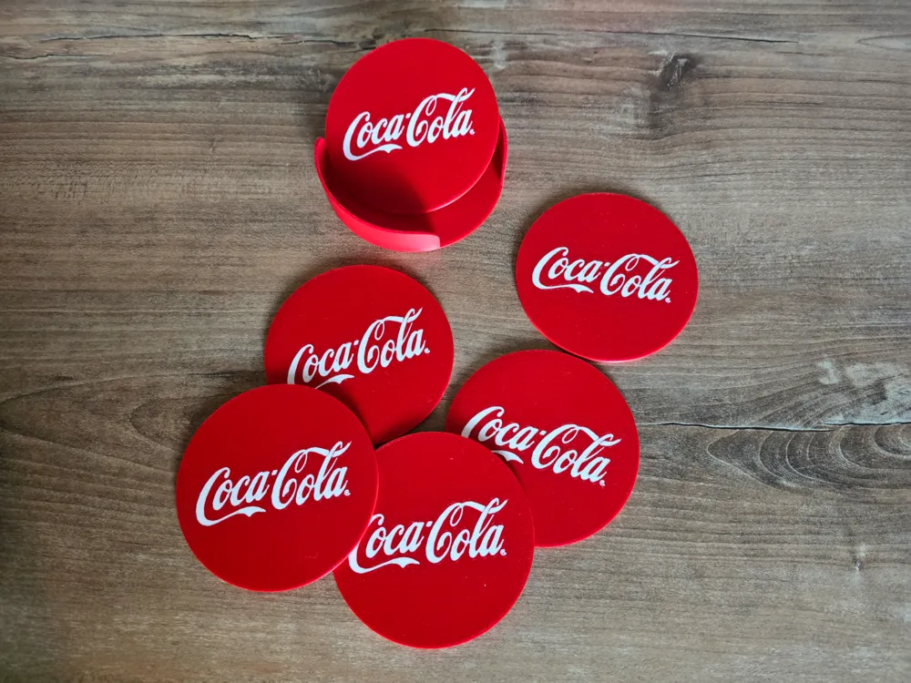 Coca Cola Coaster by Neggan - MakerWorld