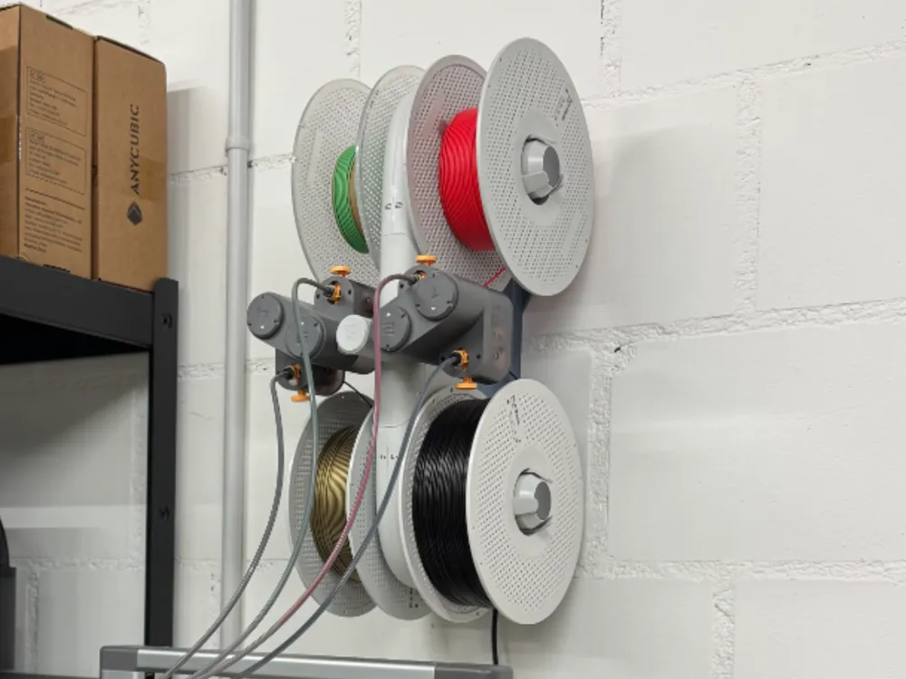 Wall Mount for Bambu Lab AMS (A1 / A1 Mini) - MakerWorld 3D Model | 3Drop