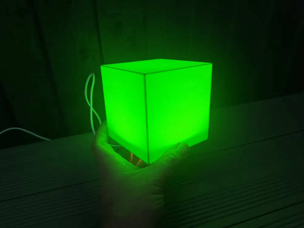 Minecraft Creeper Lamp LED Kit 001 by Paulies Prints MakerWorld ...